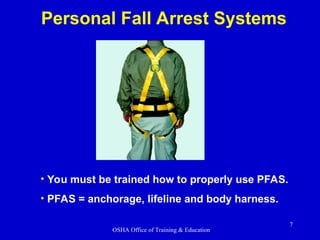 Fall Protection Construction.ppt safety Health and Environment | PPT