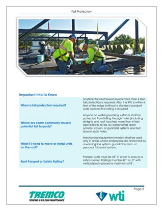 Fall Protection Solutions | PDF