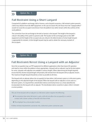Fall Protection For Aerial Work Platforms | PDF