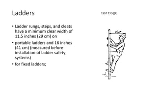 Fall Protection OSHA NEW General Industry 2017 standard | PPTX