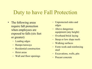 Fall Protection, Gtech | PPT