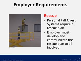 Fall Protection Training powerpoint presentations | PPTX
