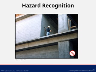 Fall Protection Training powerpoint presentations | PPTX