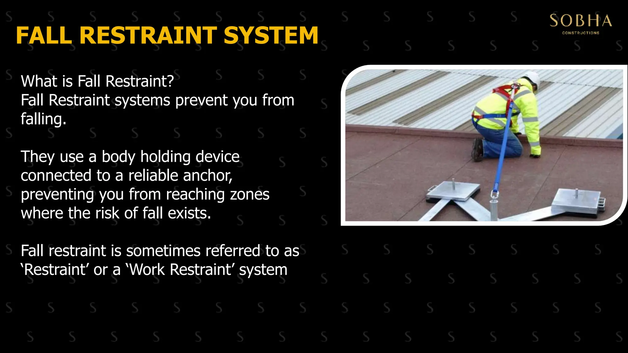 FALL PROTECTION SYSTEMS AND FALL RESTRAINT SYSTEM.pptx