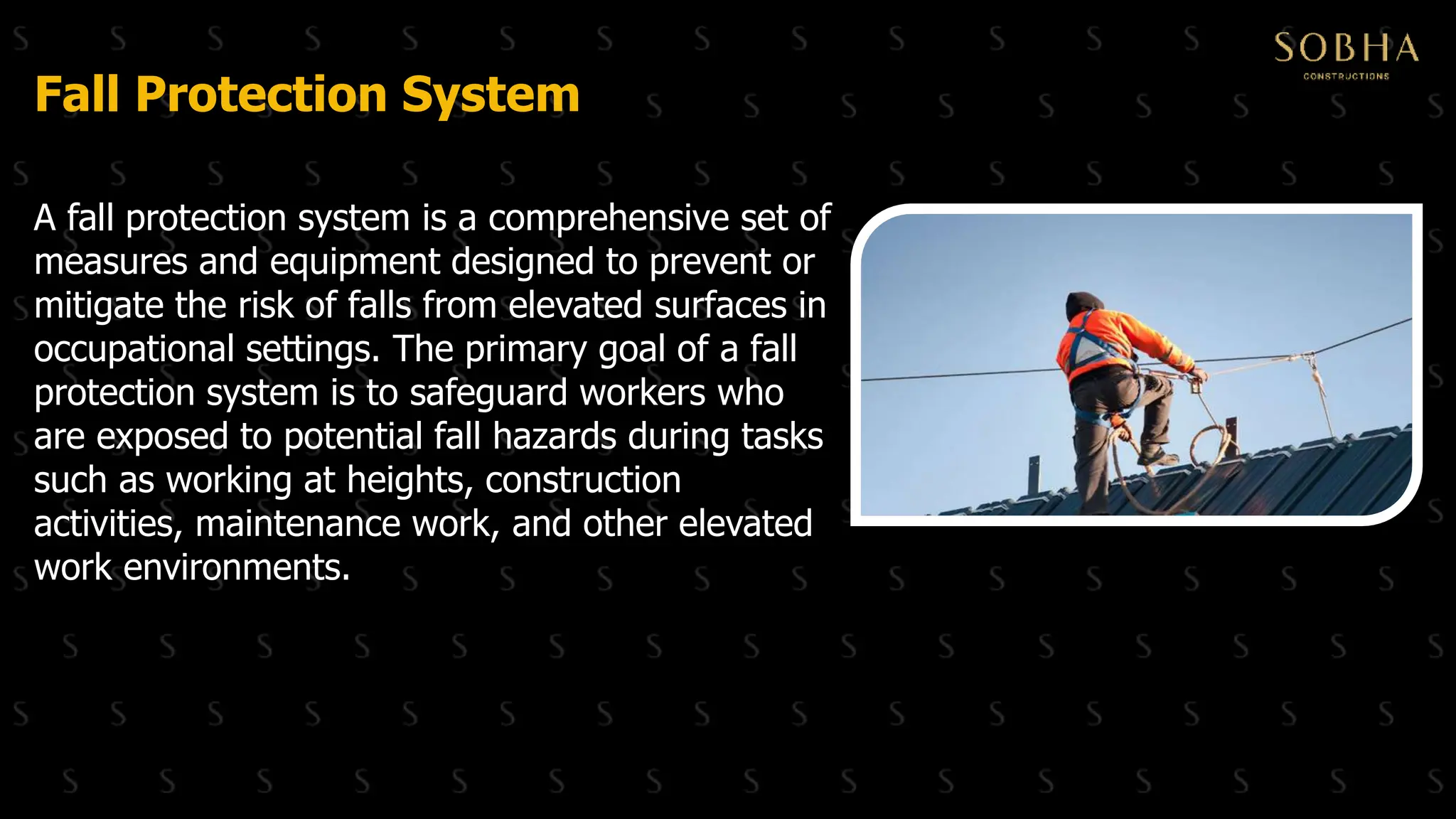 FALL PROTECTION SYSTEMS AND FALL RESTRAINT SYSTEM.pptx