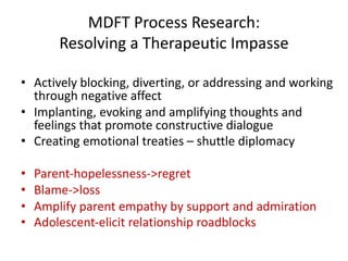 SFT & EB Approaches emerging from Structural Tradition: Therapy Process ...