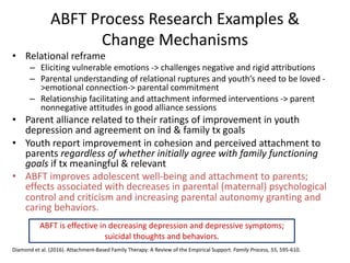 SFT & EB Approaches emerging from Structural Tradition: Therapy Process ...