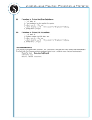 Fall risk toolkit | PDF