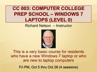 Computer College Fall roundup 2013 | PPTX