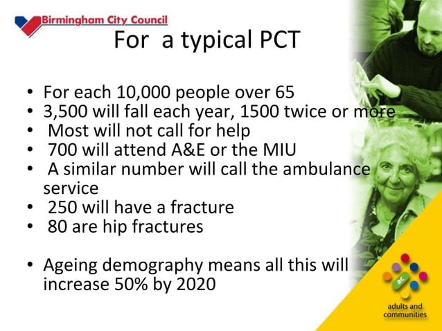 Falls prevention and social care | PPT