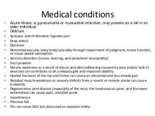Falls in elderly | PPTX