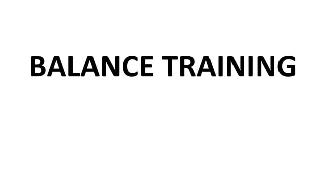 Geriatric patients balance assessment and management | PPT