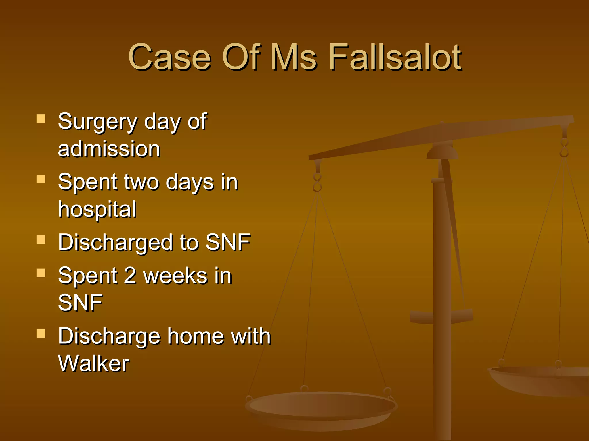 Complications of Falls | PPT