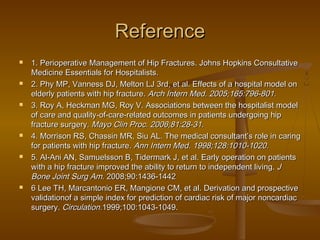 Complications of Falls | PPT