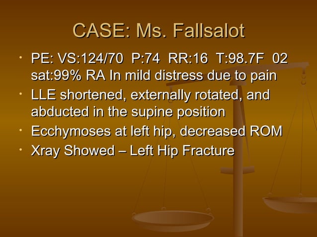 Complications of Falls | PPT