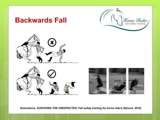 Horse Rider Fall Safety Training Talk hosted by Horse SA | PPTX