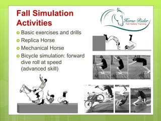 Horse Rider Fall Safety Training Talk hosted by Horse SA | PPTX
