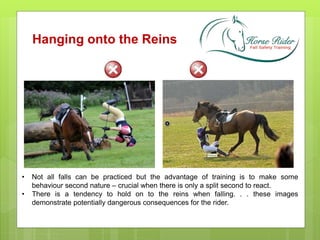 Horse Rider Fall Safety Training Talk hosted by Horse SA | PPTX