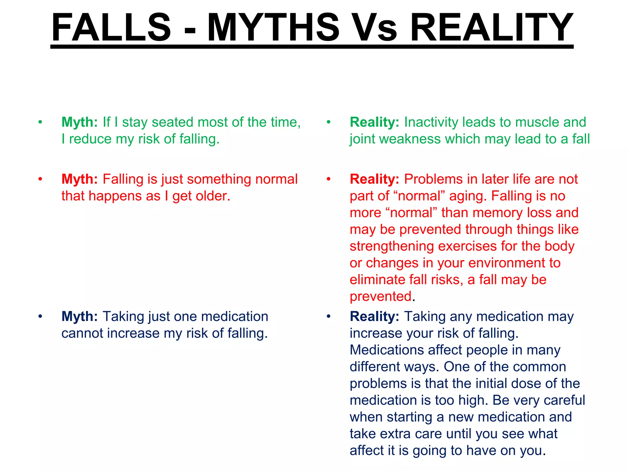 Falls and Fracture Prevention - Michael Kutcher, Movement for Life ...