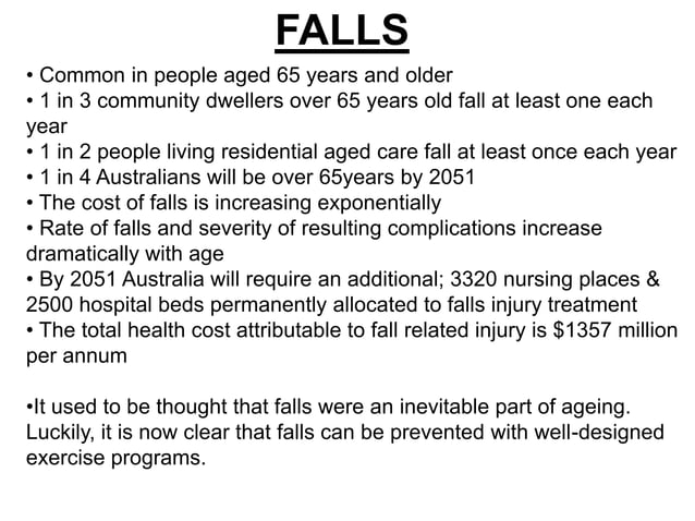 Falls and Fracture Prevention - Michael Kutcher, Movement for Life ...