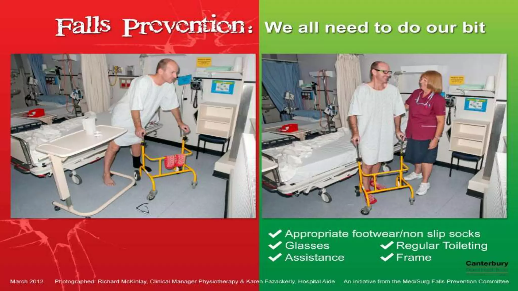 Falls Prevention Campaign Posters | PPT