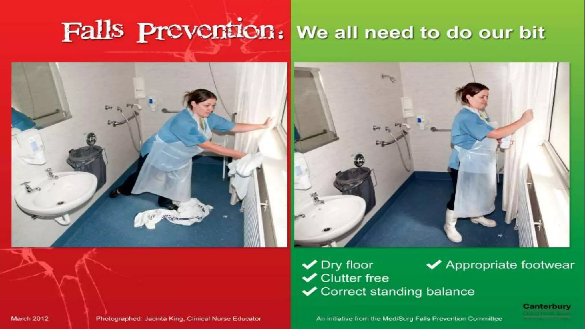 Falls Prevention Campaign Posters | PPT