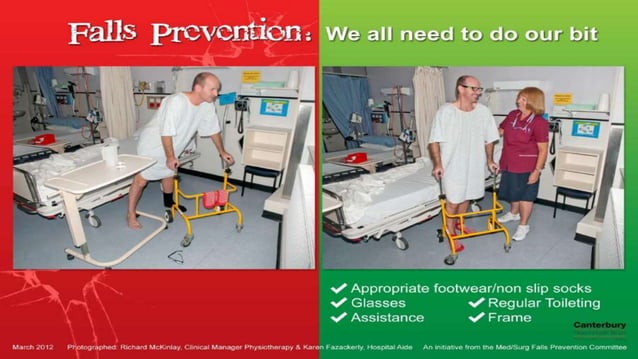 Falls Prevention Campaign Posters | PPT
