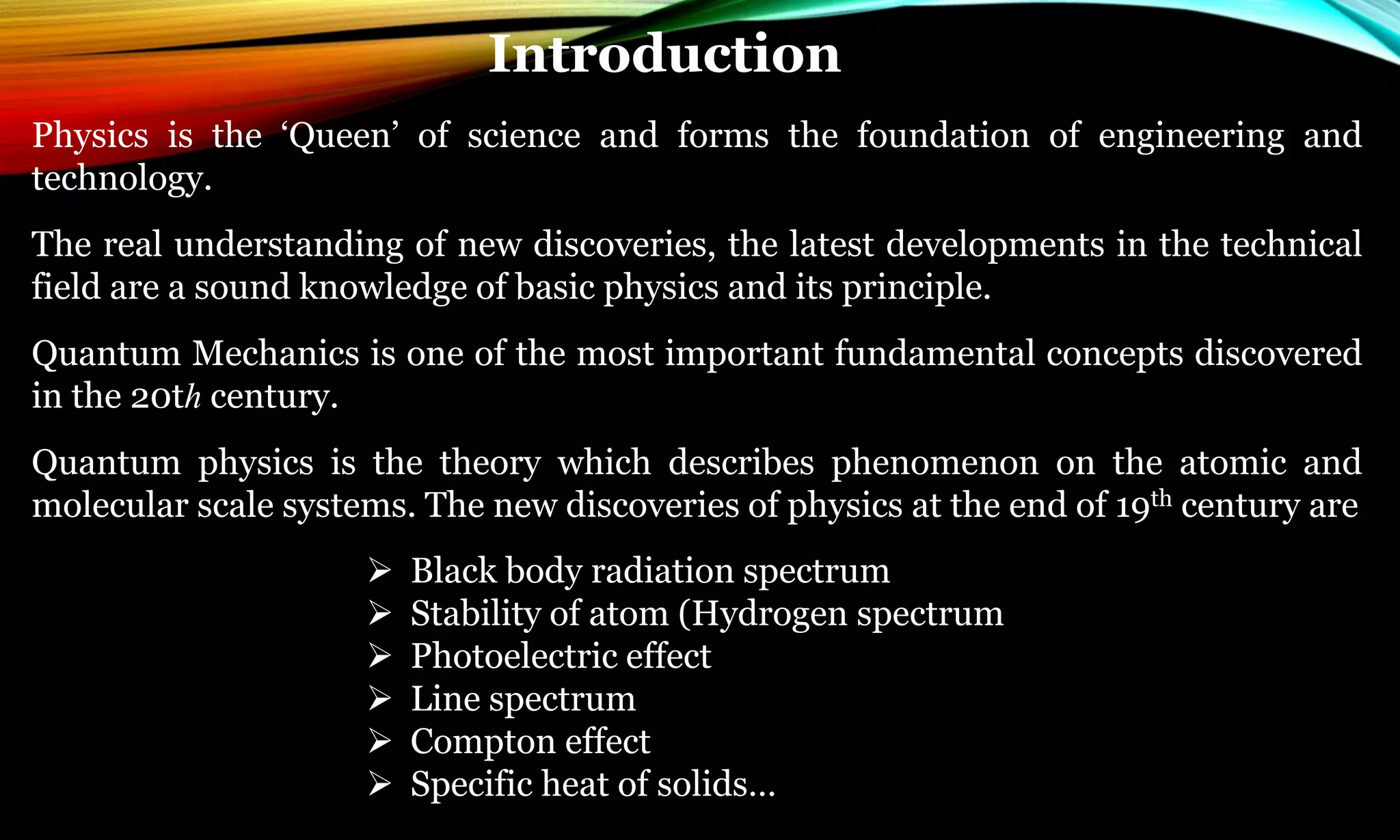 Quantum_Mechanics | PPTX