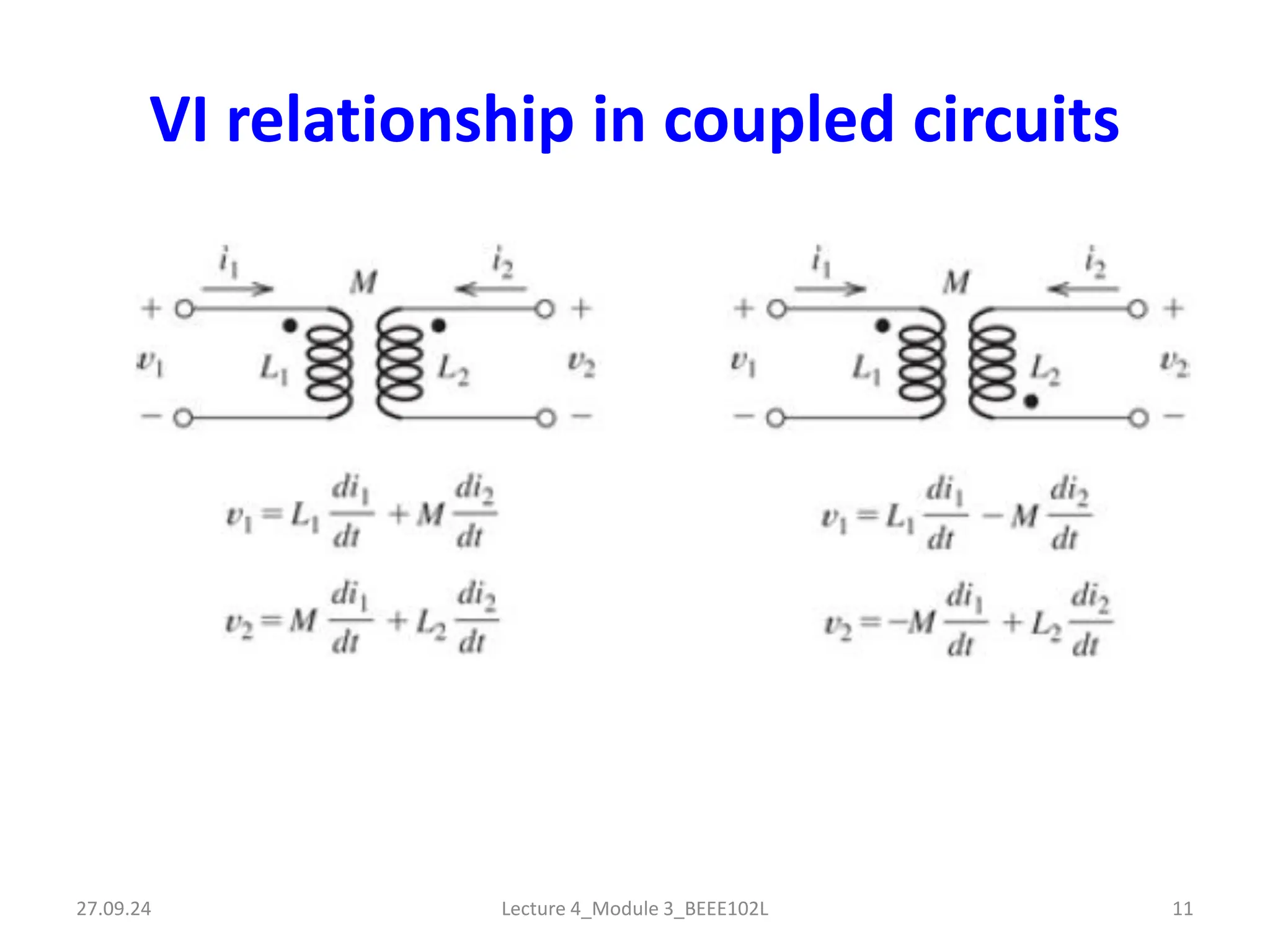 BEEE COupled Circuits and magnetic circuits | PDF