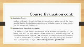 Fall Semester IRL 3110 A- Simulation Exercise _ Course Outline.pptx