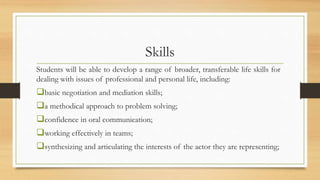 Fall Semester IRL 3110 A- Simulation Exercise _ Course Outline.pptx
