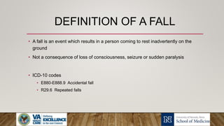 2018: Falls evidence based prevention gwep | PPTX