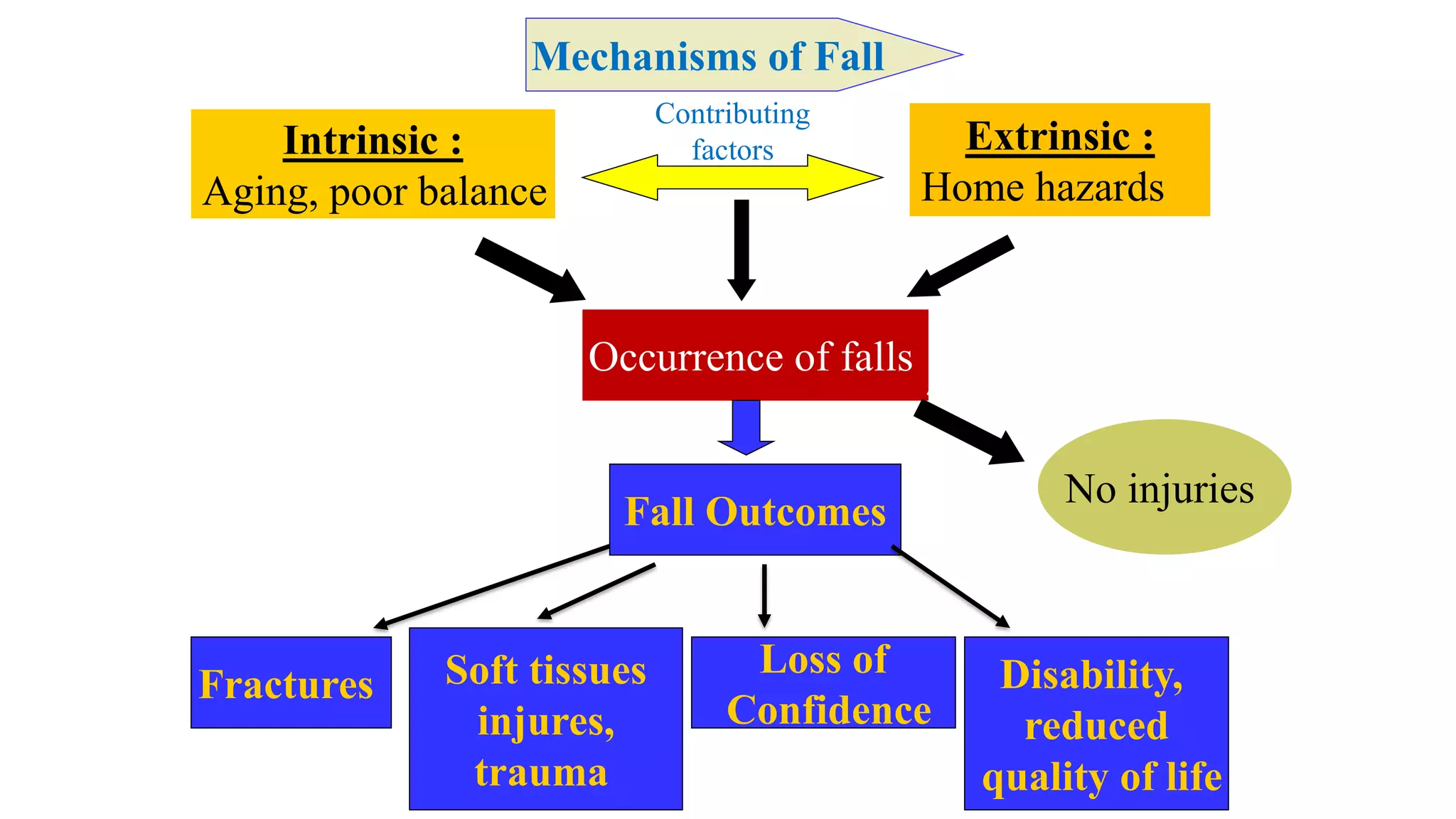 Falls and Preventive Measure of Fall in Elderly | PDF