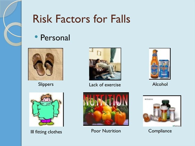risk factors & prevention of Falls in Elderly | PPTX