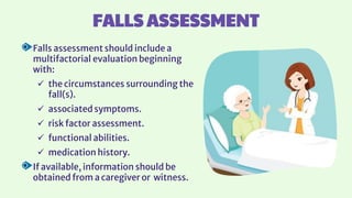 Falls in Elderly People.pptx | Physical Therapy | Wellness