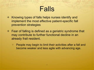 Falls learn not to fall | PPT