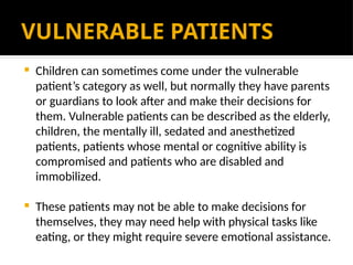 prevention of patient fall in the hospital and care of vulnerable ...