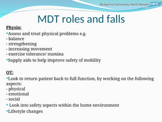 Falls_Prevention in elderly people's and geriatrics. Ppt | PPT