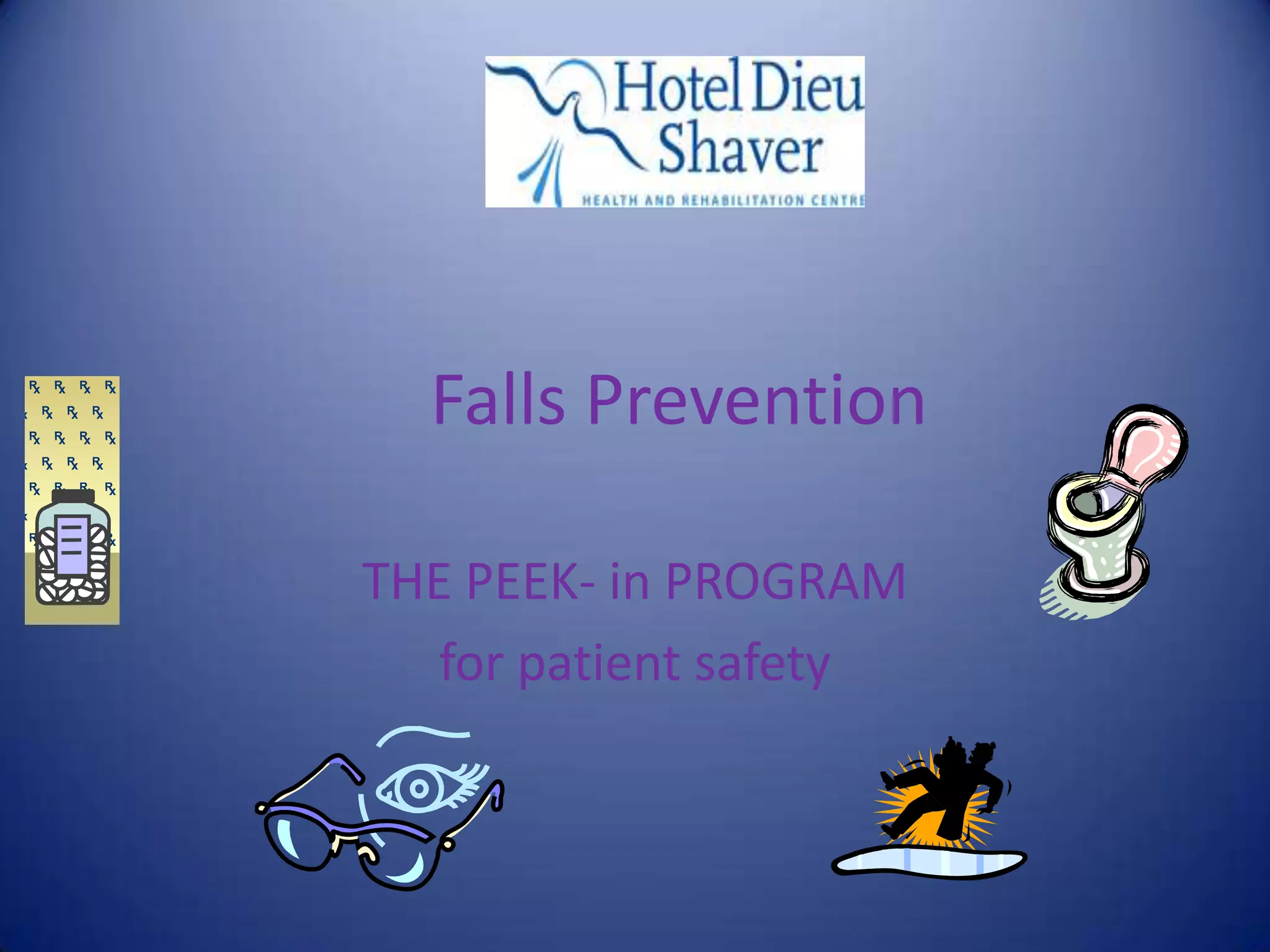 Falls prevention the peek- in program | PPTX