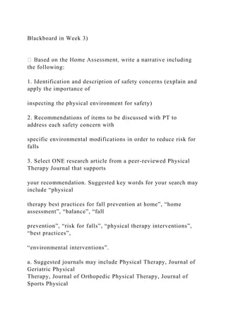 Falls Risk Reduction And PreventionPhysical th.docx