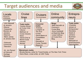 Strategic Communications Plan: Tourism | PPT