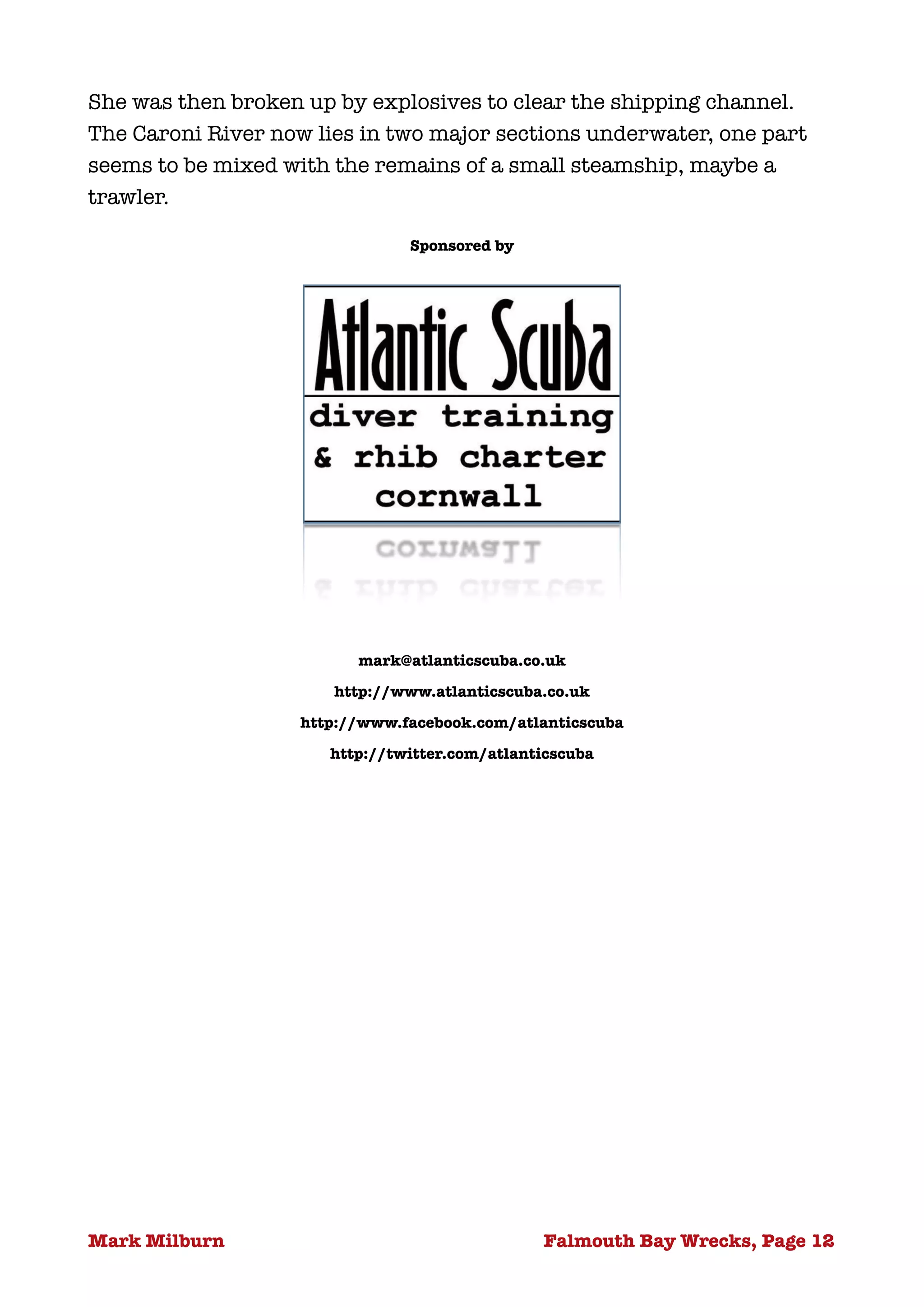 Falmouth bay wrecks | PDF