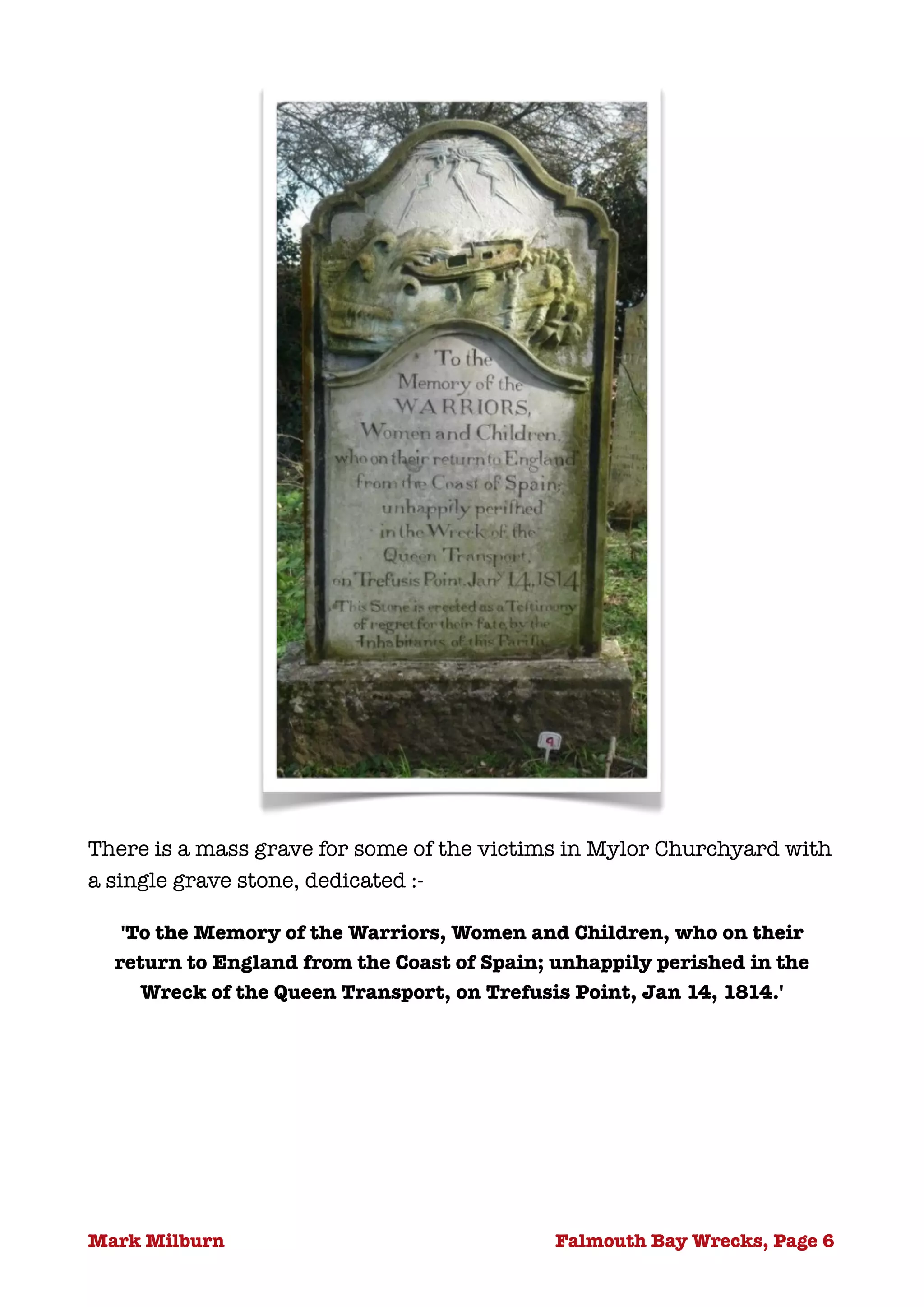 Falmouth bay wrecks | PDF