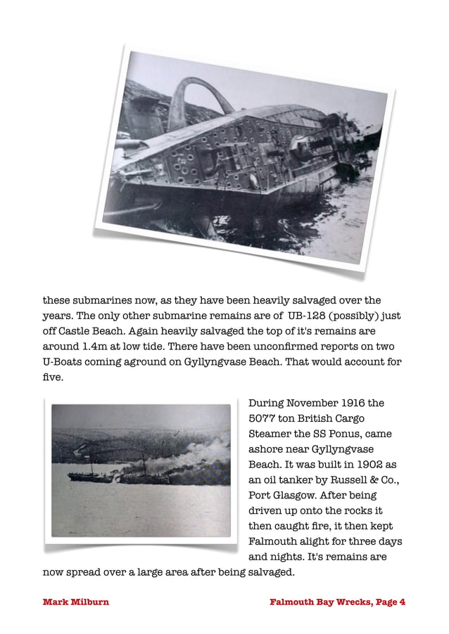 Falmouth bay wrecks | PDF | Cruises | Travel Type