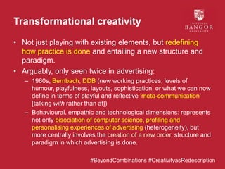 McStay Creativity and Advertising talk | PPT