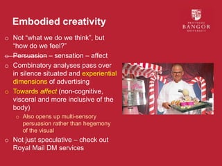 McStay Creativity and Advertising talk | PPT