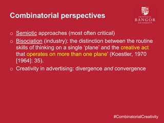 McStay Creativity and Advertising talk | PPT