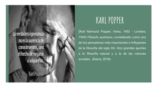 Falsacionismo de Karl Popper | PPTX