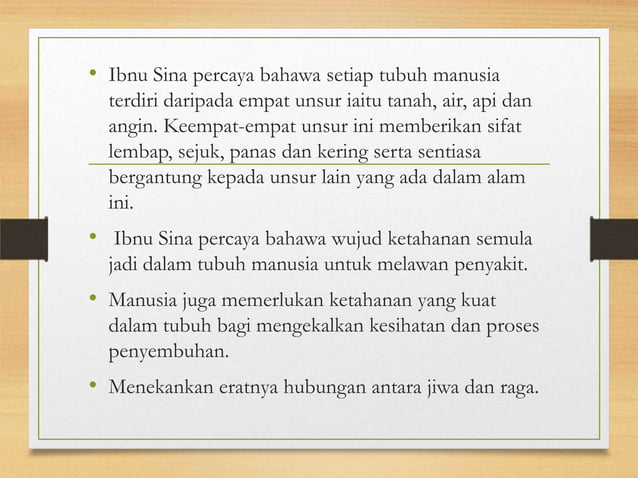 Falsafah pemikiran ibnu sina | PPTX