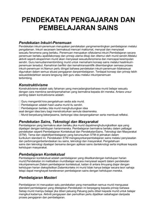 Falsafah sains negara | DOCX